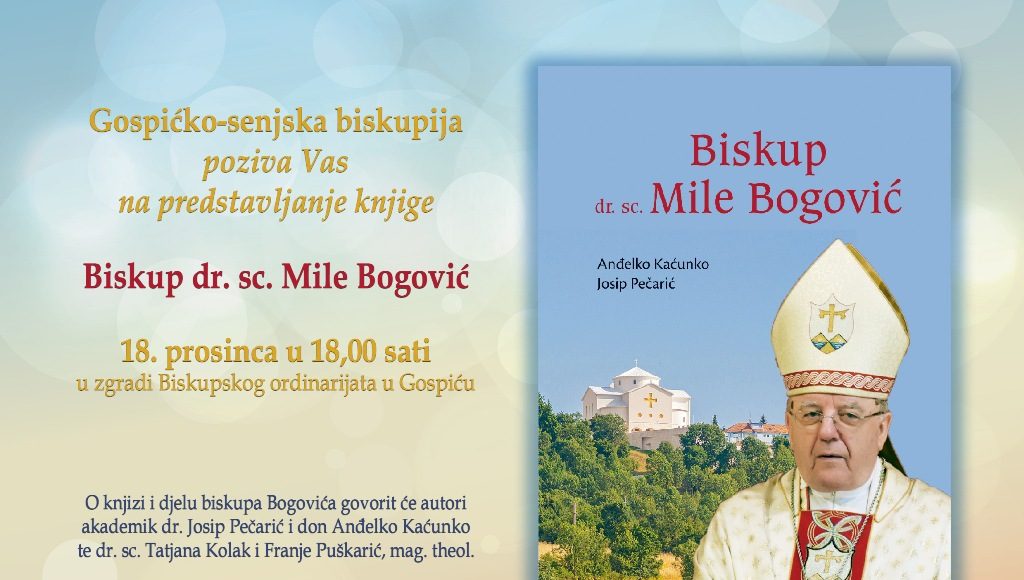 U ponedjeljak predstavljanje knjige o biskupu Mili Bogović | Indirektno